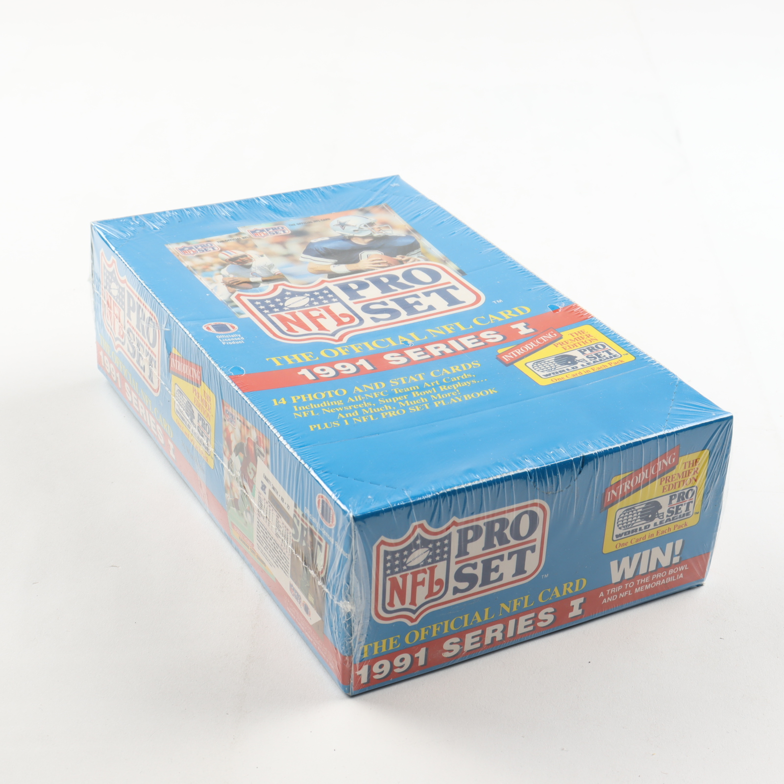 1991 NFL Pro Set Series I Football Box of (36) Packs | Pristine Auction