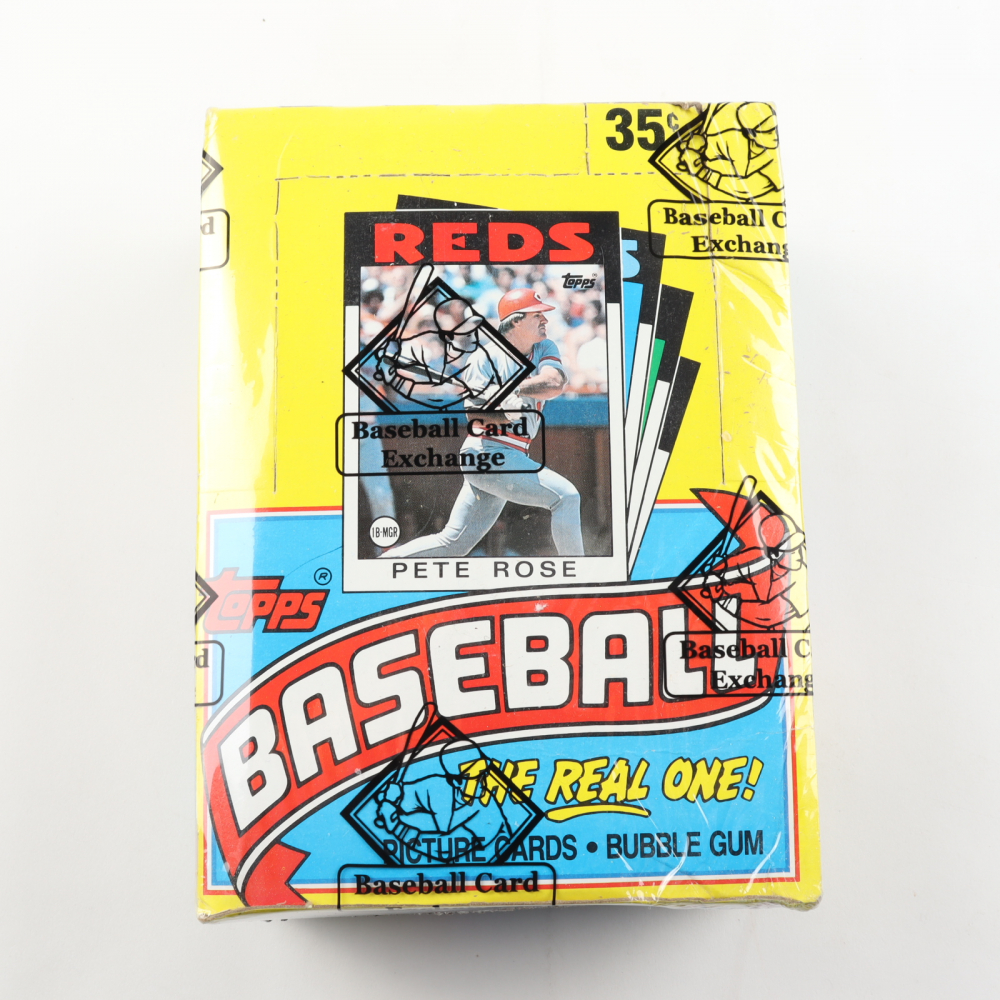 1986 Topps Baseball Wax Box with (36) Packs (BBCE Certified) | Pristine ...