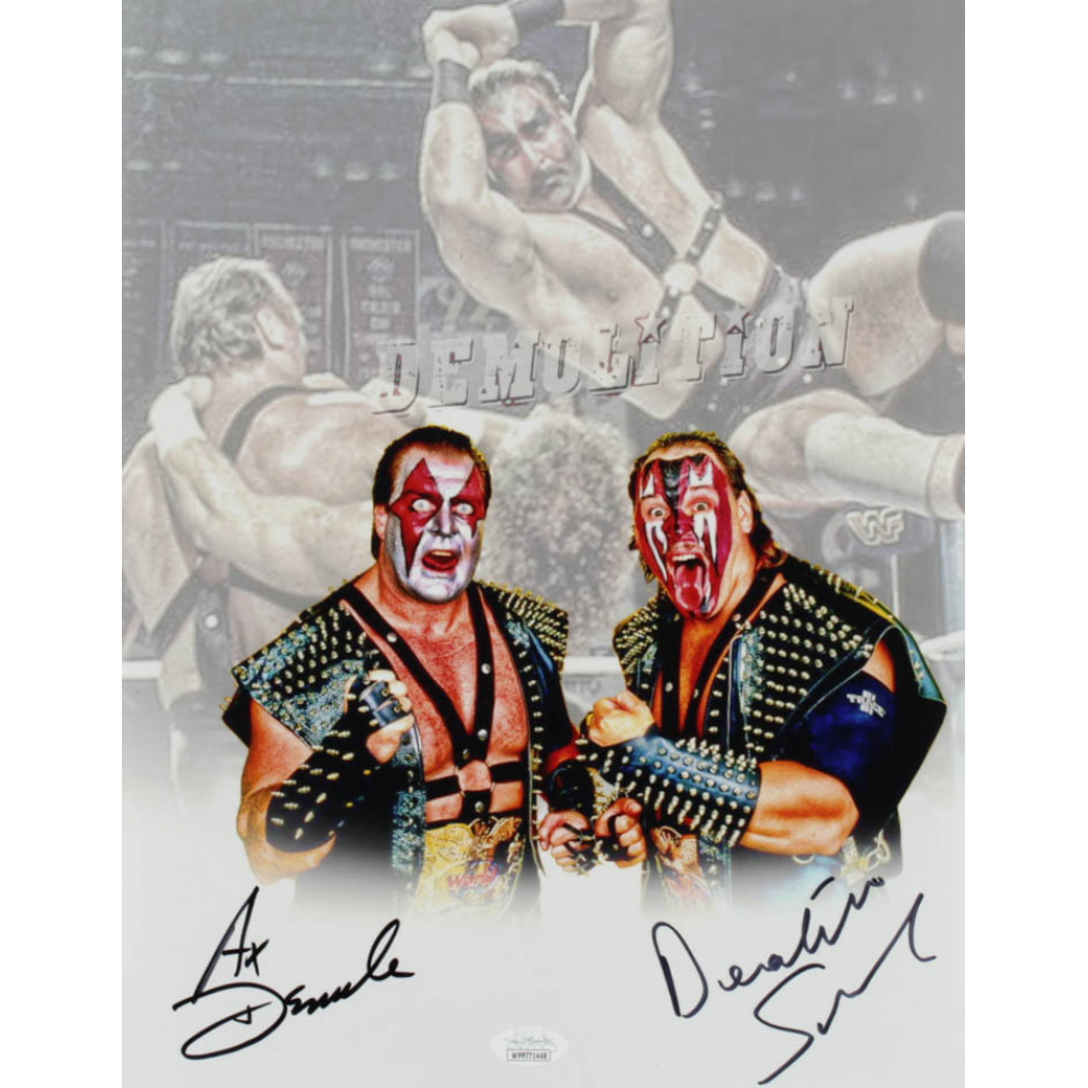 Ax & Smash Signed "Demolition" 11x14 Photo (JSA COA) | Pristine Auction