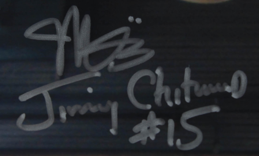 Maris Valainis & Brad Long Signed "Hoosiers" 11x14 Photo Inscribed ...