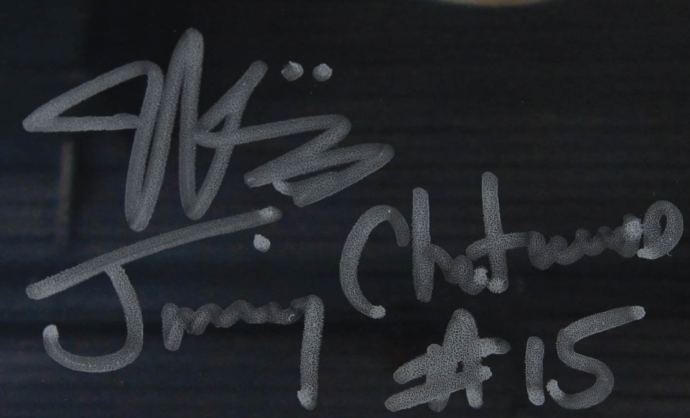 Maris Valainis & Brad Long Signed "Hoosiers" 11x14 Photo Inscribed ...