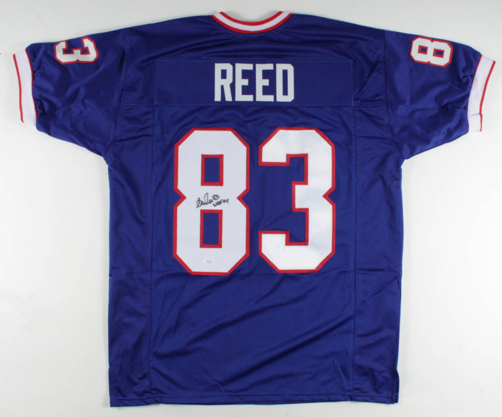 Andre Reed Signed Jersey Inscribed "HOF 14" (JSA Hologram) | Pristine ...