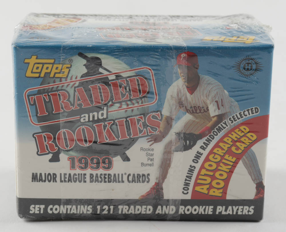 1999 Topps Traded and Rookies Complete Set of (121) Baseball Cards ...