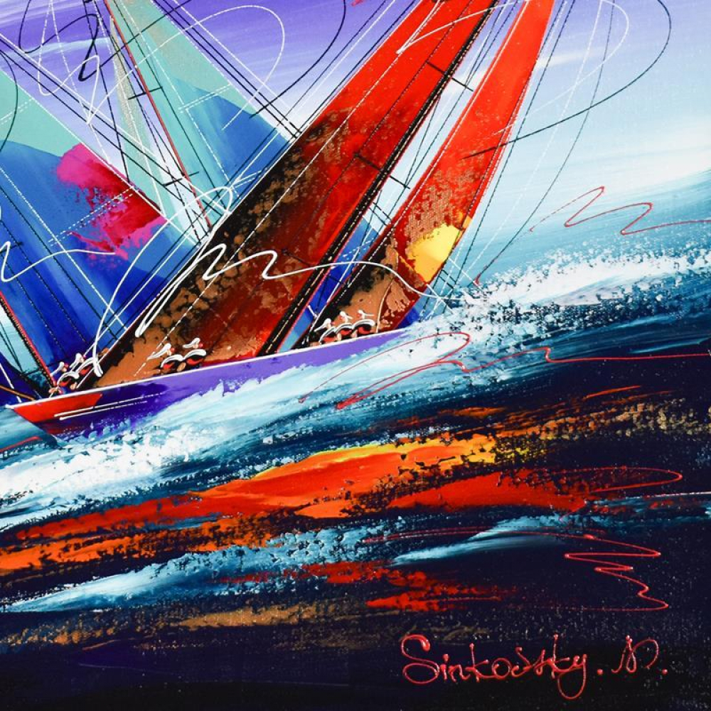 Natalia Sinkovsky Signed 20x24 Original Acrylic Painting on Canvas ...