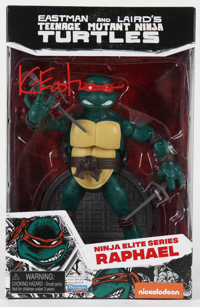 Kevin Eastman Signed "Teenage Mutant Ninja Turtles" - Raphael - Ninja ...