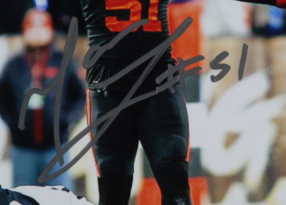 Mack Wilson Signed Browns 11x14 Photo (Playball Ink Hologram ...