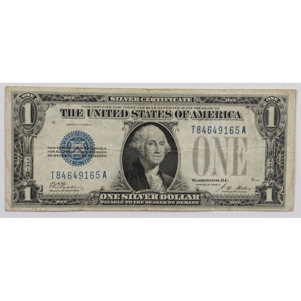 1929 $1 One Dollar U.S. Funny Back Silver Certificate Bank Note ...