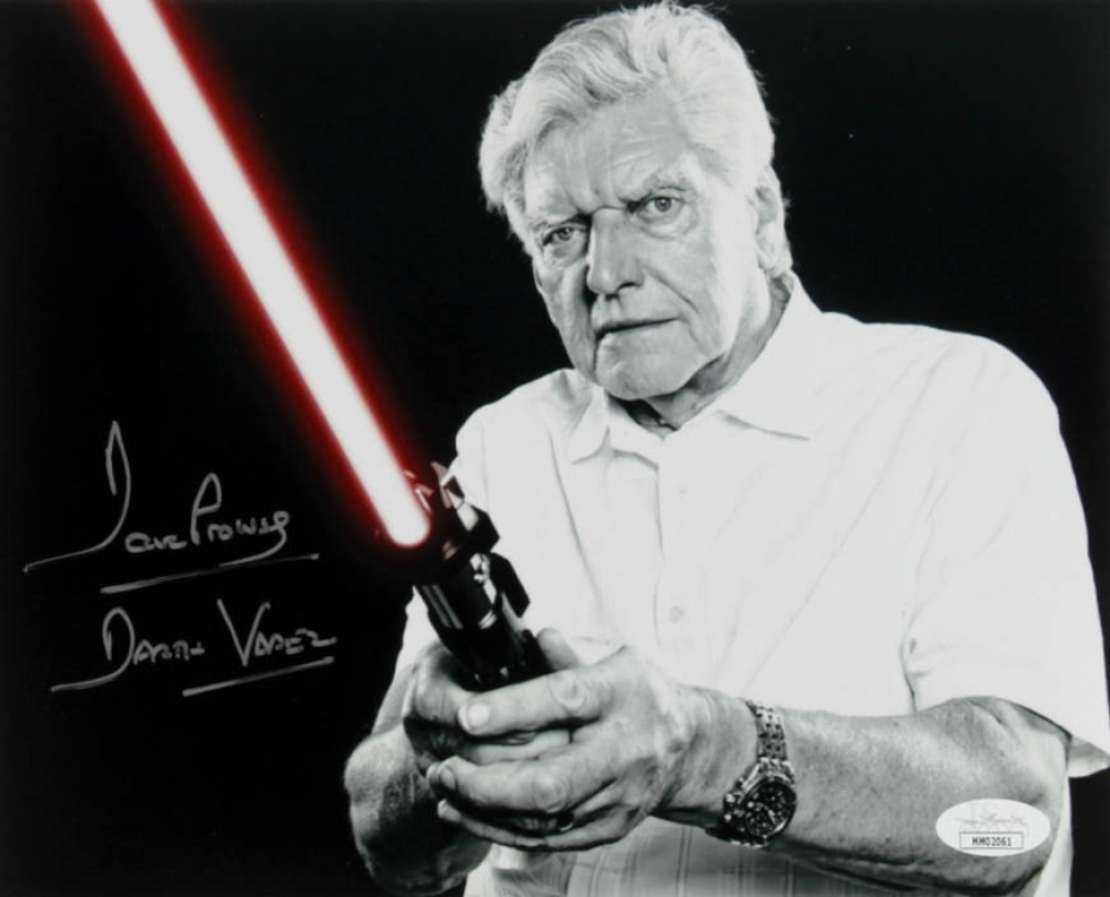 David Prowse Signed "Star Wars" 8x10 Photo Inscribed "Darth Vader" (JSA ...