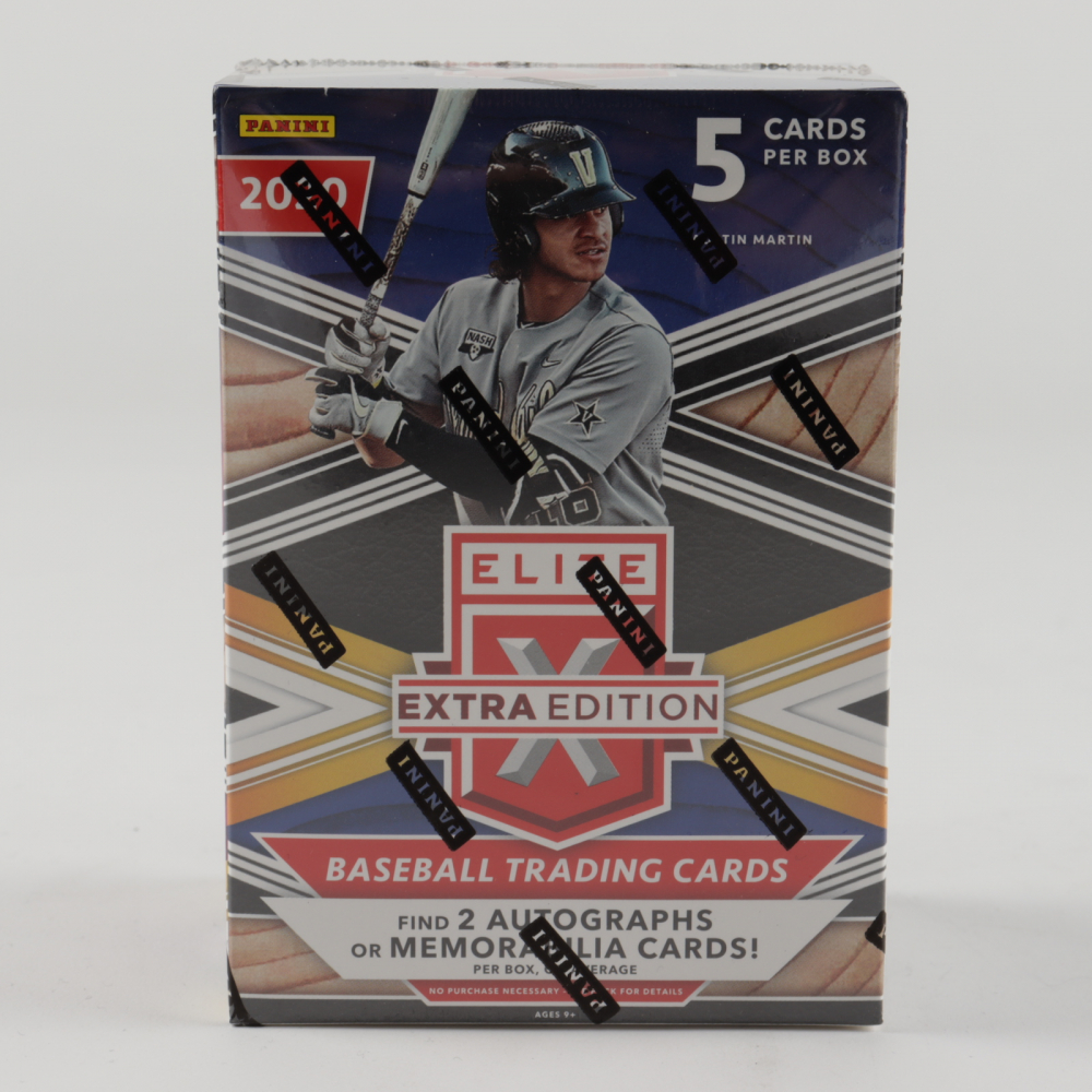 2020 Panini Elite Extra Edition Baseball Blaster Box with (5) Cards ...