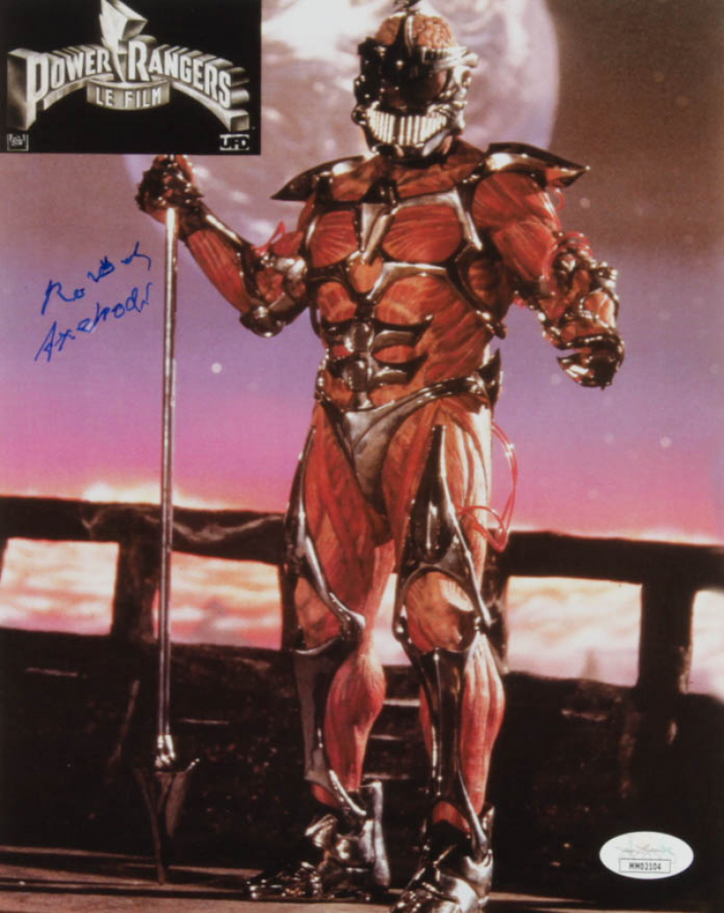 Robert Axelrod Signed "Mighty Morphin Power Rangers" 8x10 Photo (JSA ...
