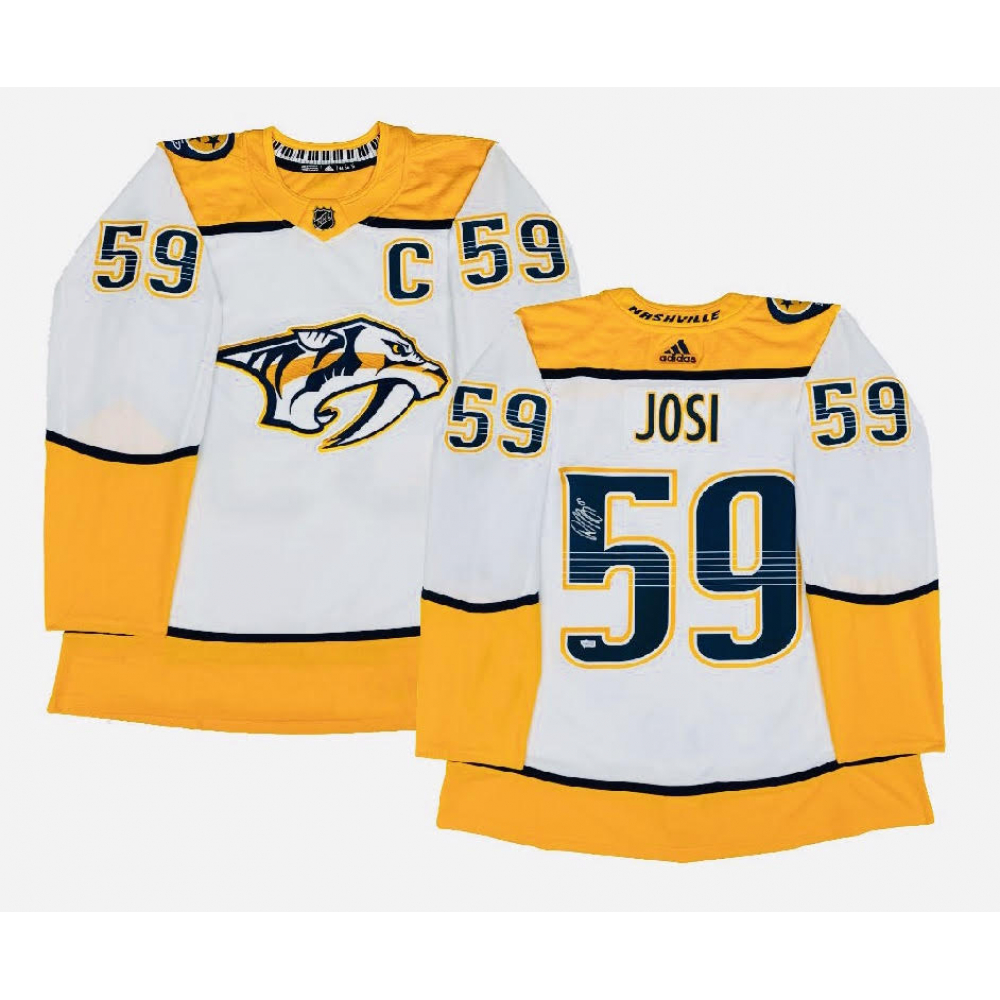 Roman Josi Signed Predators Captain's Jersey (Fanatics Hologram ...