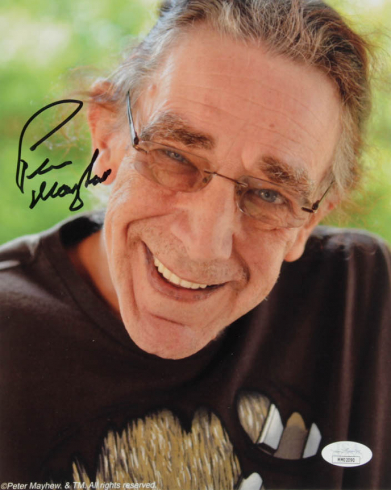 Peter Mayhew Signed "Star Wars" 8x10 Photo (JSA COA) | Pristine Auction
