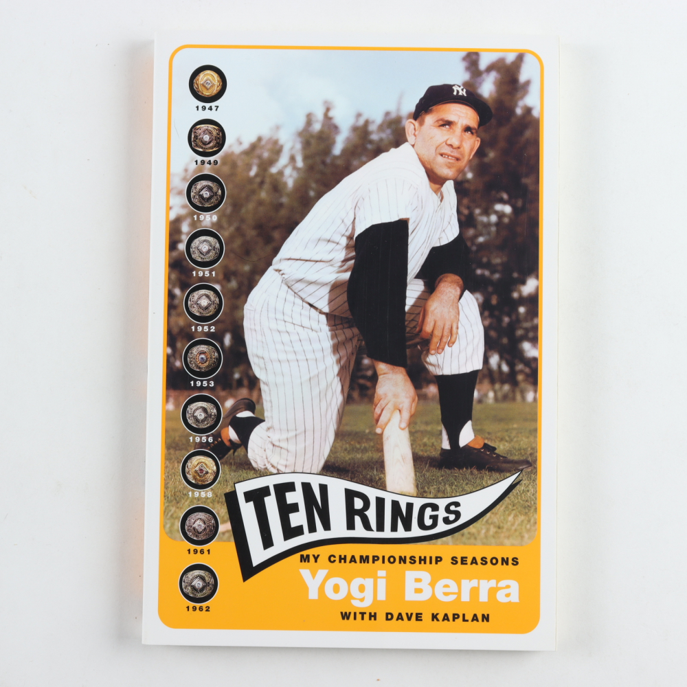 Yogi Berra Signed "Ten Rings" Softcover Book (JSA COA) | Pristine Auction