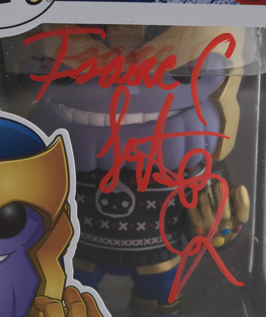 Isaac C. Singleton Jr. Signed Marvel #533 "Thanos (Holiday)" Funko Pop ...