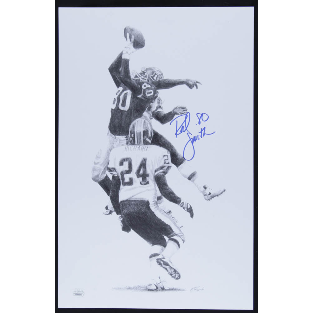 Rod Smith Signed Broncos 11x17 Lithograph (JSA COA) | Pristine Auction