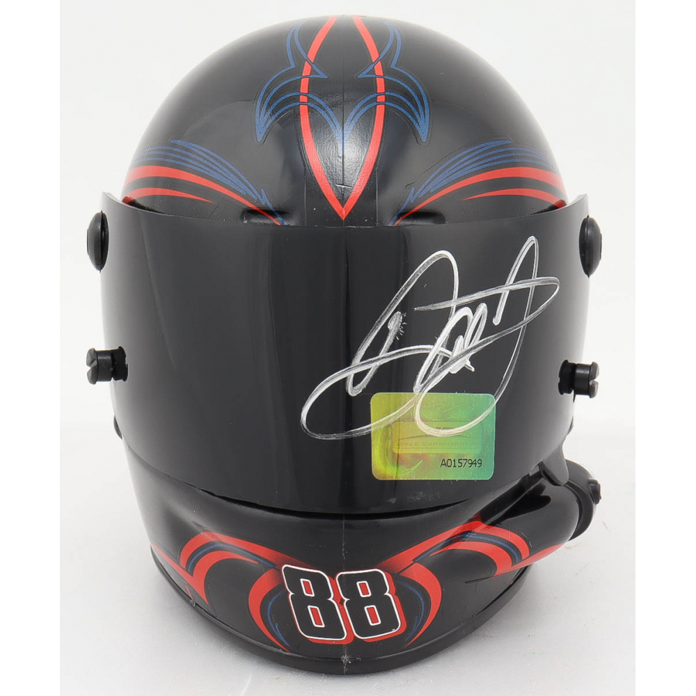 Dale Earnhardt Jr. Signed NASCAR #88 National Guard Mini-Helmet (Dale ...
