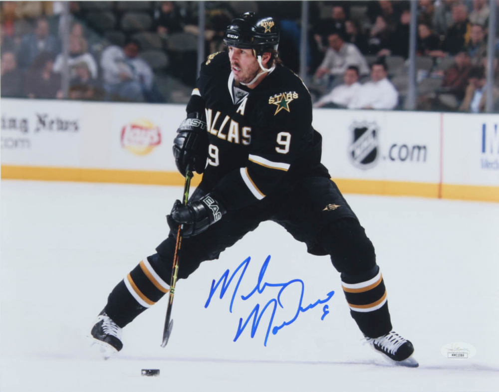 Mike Modano Signed Stars 11x14 Photo (JSA COA) | Pristine Auction