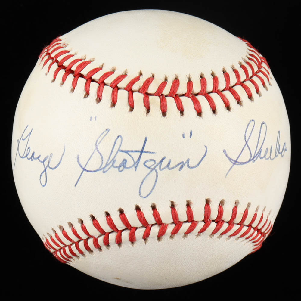 George "Shotgun" Shuba Signed ONL Baseball (PSA COA) (See Description ...