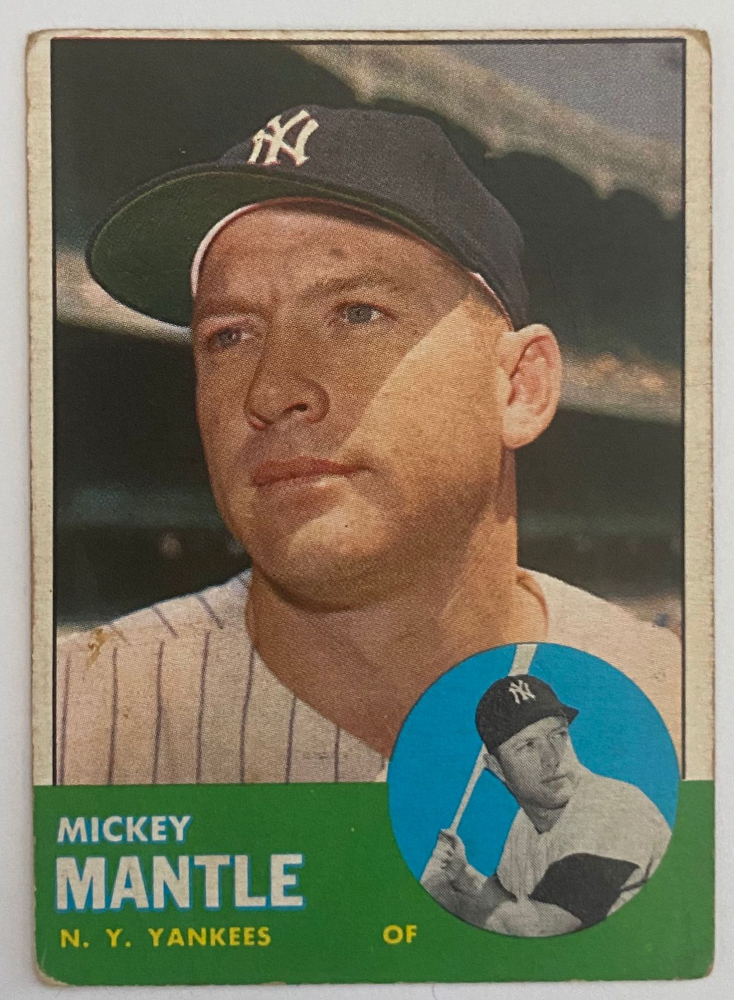 Mickey Mantle 1963 Topps #200 | Pristine Auction