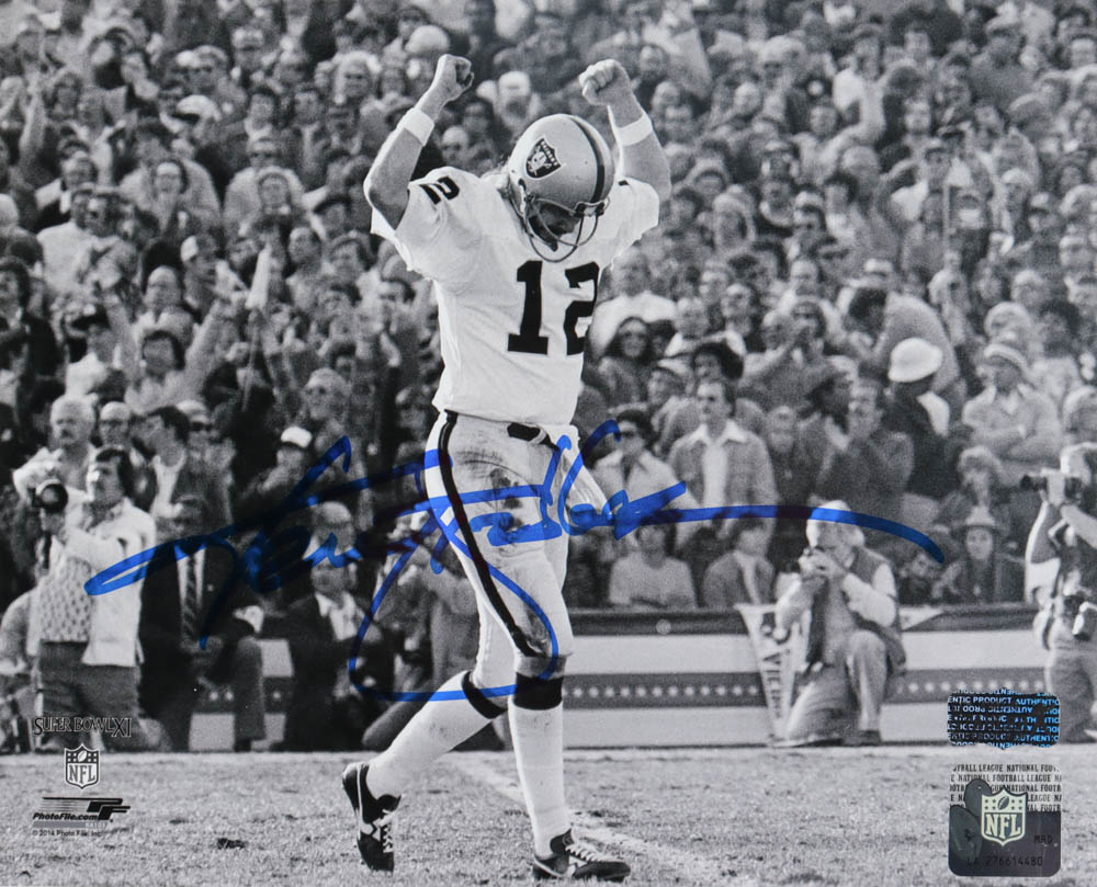 Ken Stabler Signed Raiders 8x10 Photo (Stabler) | Pristine Auction