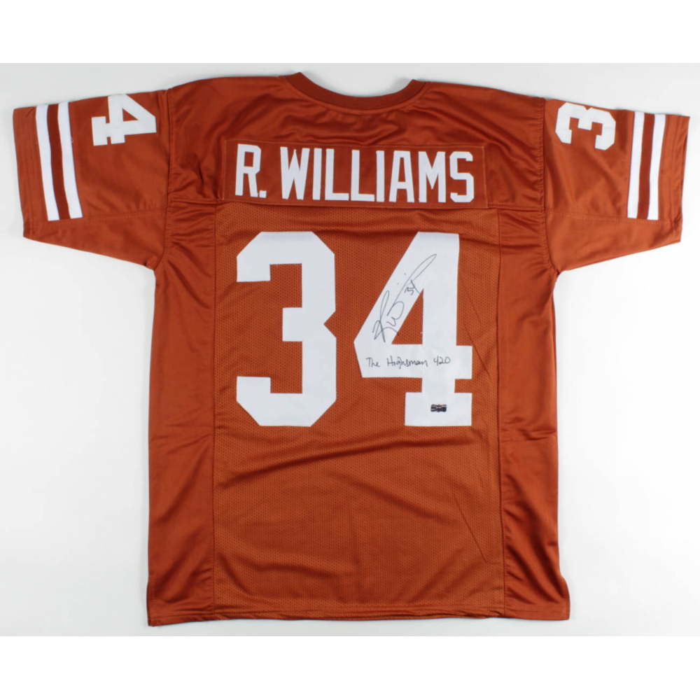 Ricky Williams Signed Jersey Inscribed "The Highsman 420" (Radtke ...