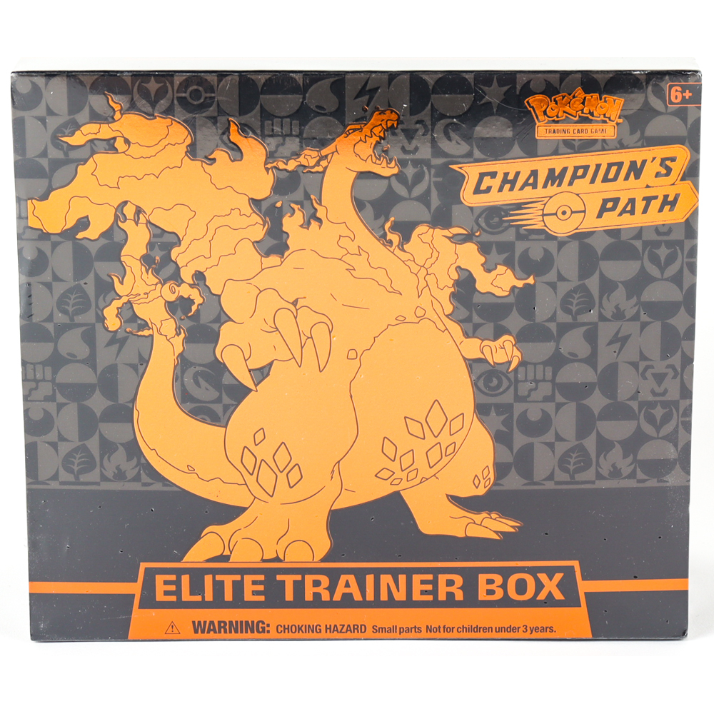 Pokemon Champion's Path Elite Trainer Box with (10) Booster Packs ...