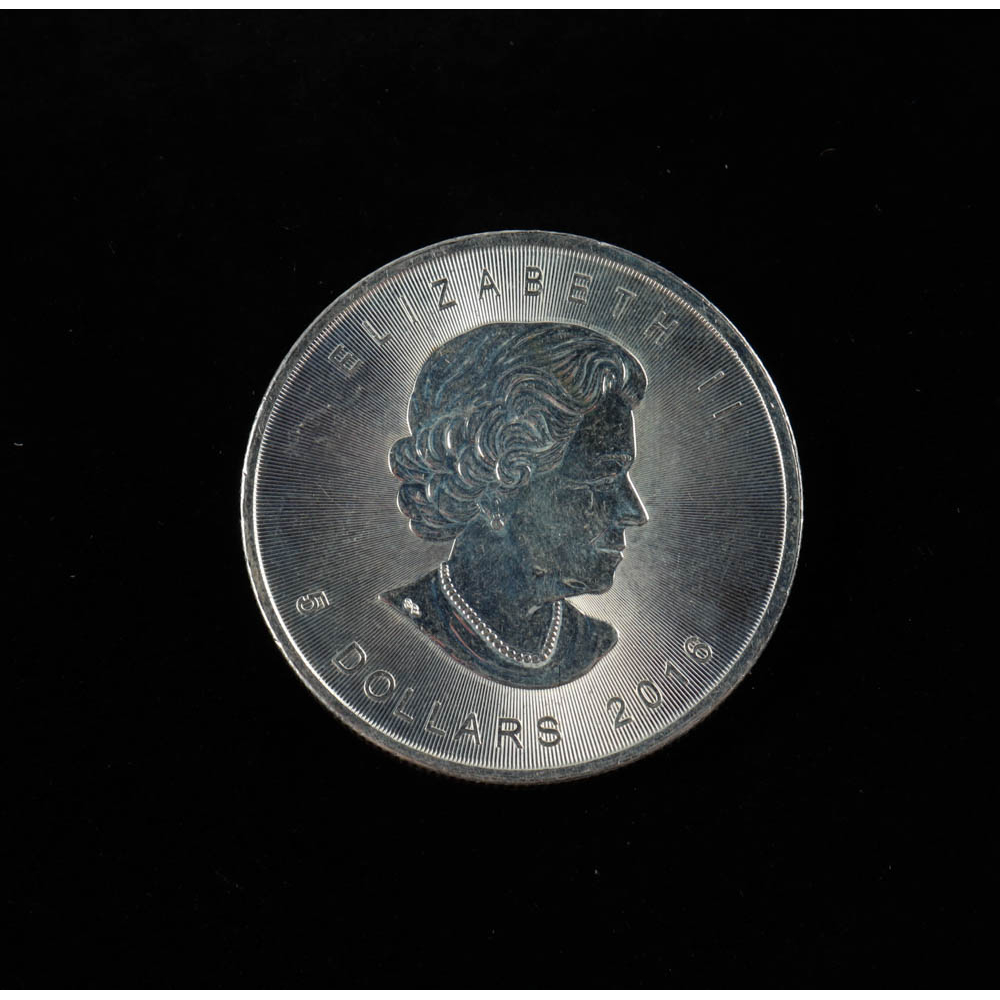 2016 Canada Elizabeth II $5 1 Oz. .999 Silver Dollar Coin | Pristine ...