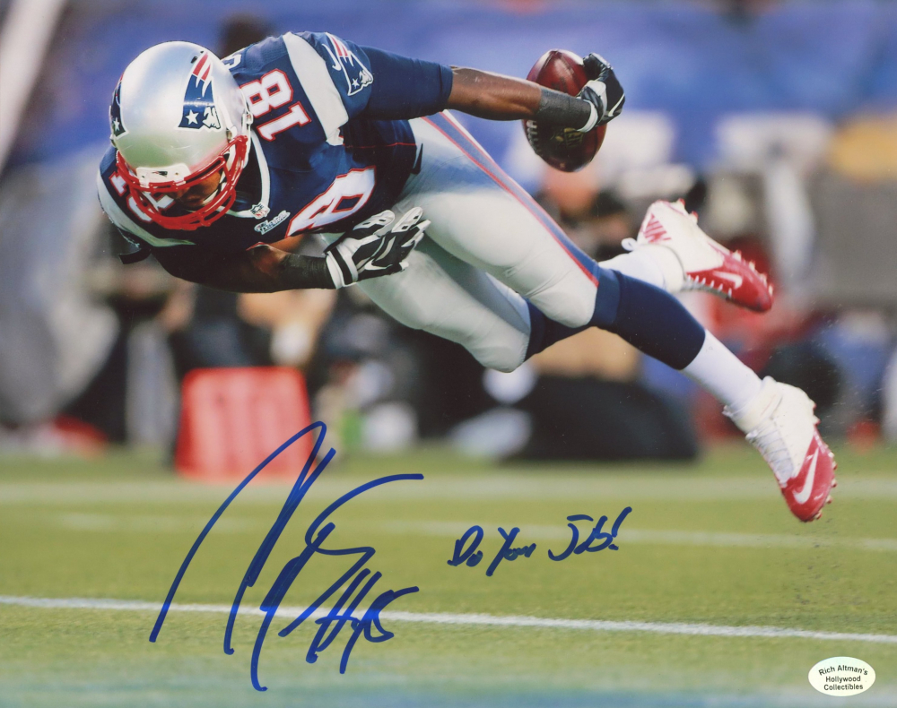 Matthew Slater Signed Patriots 8x10 Photo Inscribed "Do Your Job ...