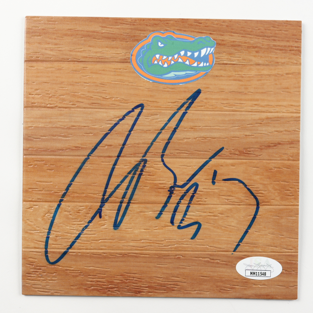 Corey Maggette Signed Duke Blue Devils 6x6 Floor Piece (JSA COA ...