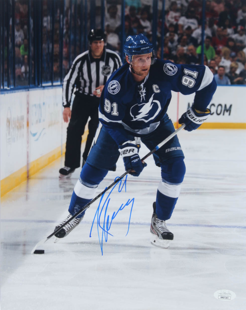Steven Stamkos Signed Lightning 11x14 Photo (JSA COA) | Pristine Auction
