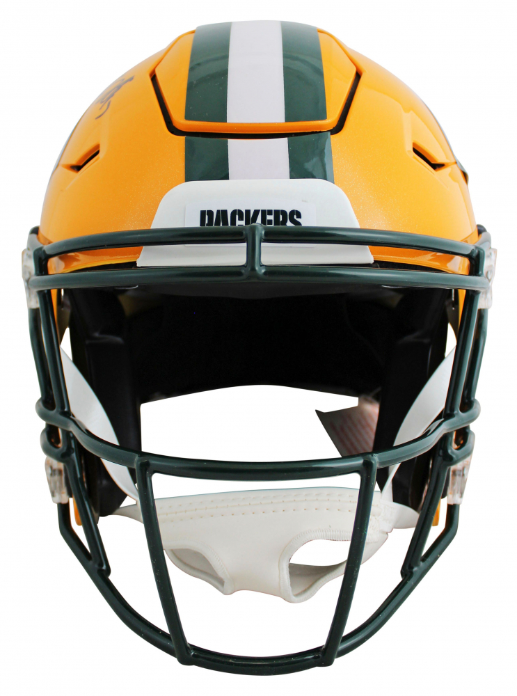 Davante Adams Signed Packers Full-Size Authentic On-Field SpeedFlex ...