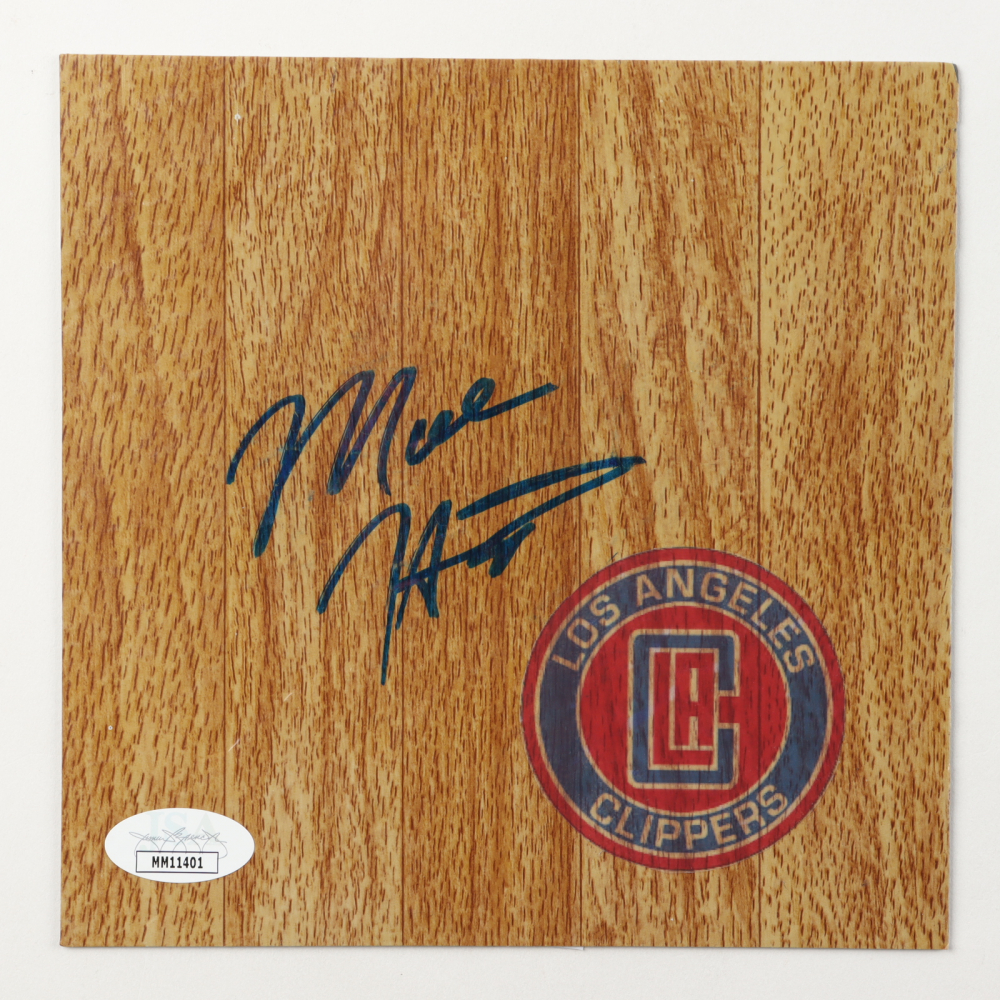 Maurice Harkless Signed Clippers 6x6 Floor Piece (JSA COA) | Pristine ...