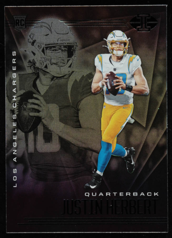 Justin Herbert 2020 Panini Illusions #7 RC | Pristine Auction Justin Herbert 2020 Panini Illusions #7 RC | Pristine Auction