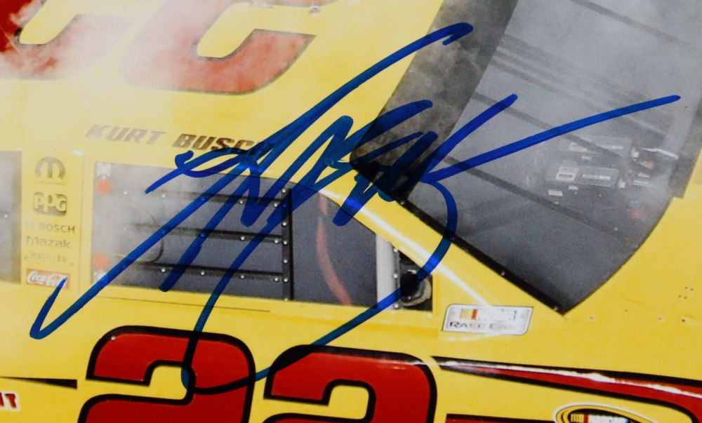 Kurt Busch Signed NASCAR 11x14 Photo (JSA COA) | Pristine Auction