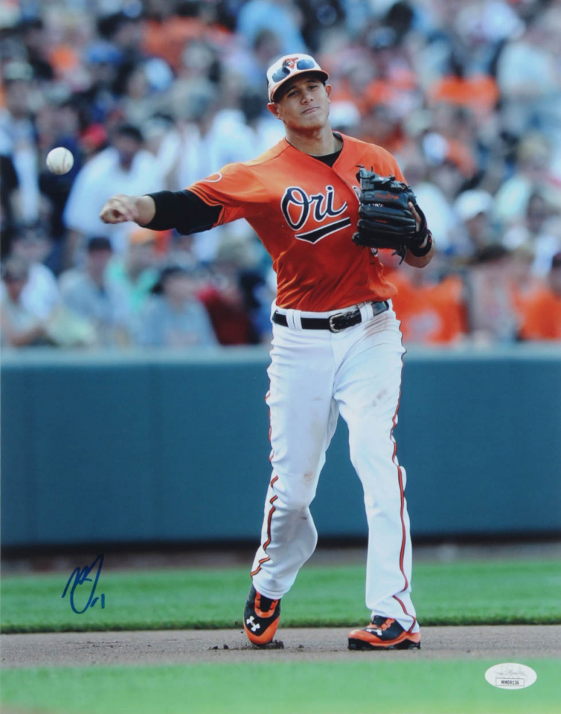 Manny Machado Signed Orioles 11x14 Photo (JSA COA) | Pristine Auction