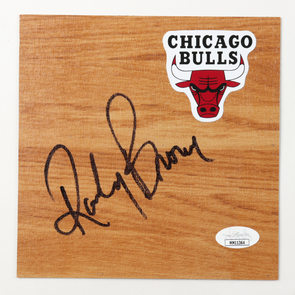 Randy Brown Signed Bulls 6x6 Floor Piece (JSA COA) | Pristine Auction