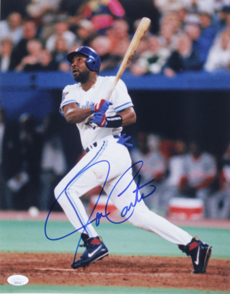 Joe Carter Signed Blue Jays 11x14 Photo (JSA Hologram) | Pristine Auction