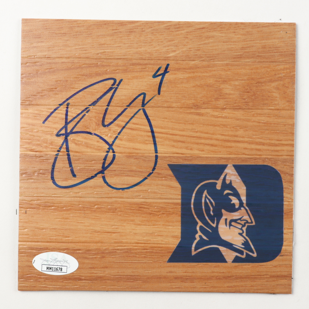 Ryan Kelly Signed Duke Blue Devils 6x6 Floor Piece (JSA COA) | Pristine ...