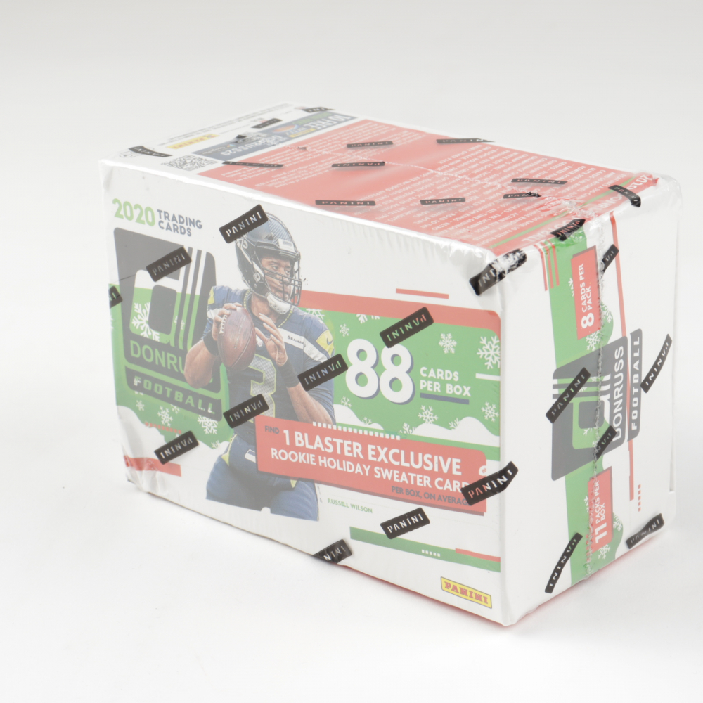 2020 Panini Donruss Football Holiday Blaster Box with (11) Packs ...