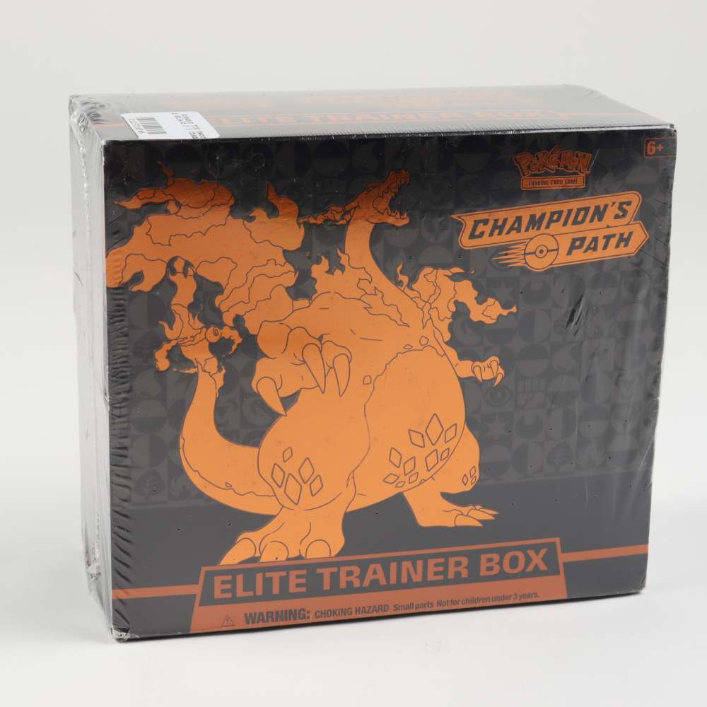 Pokemon Champion's Path Elite Trainer Box with (10) Booster Packs ...