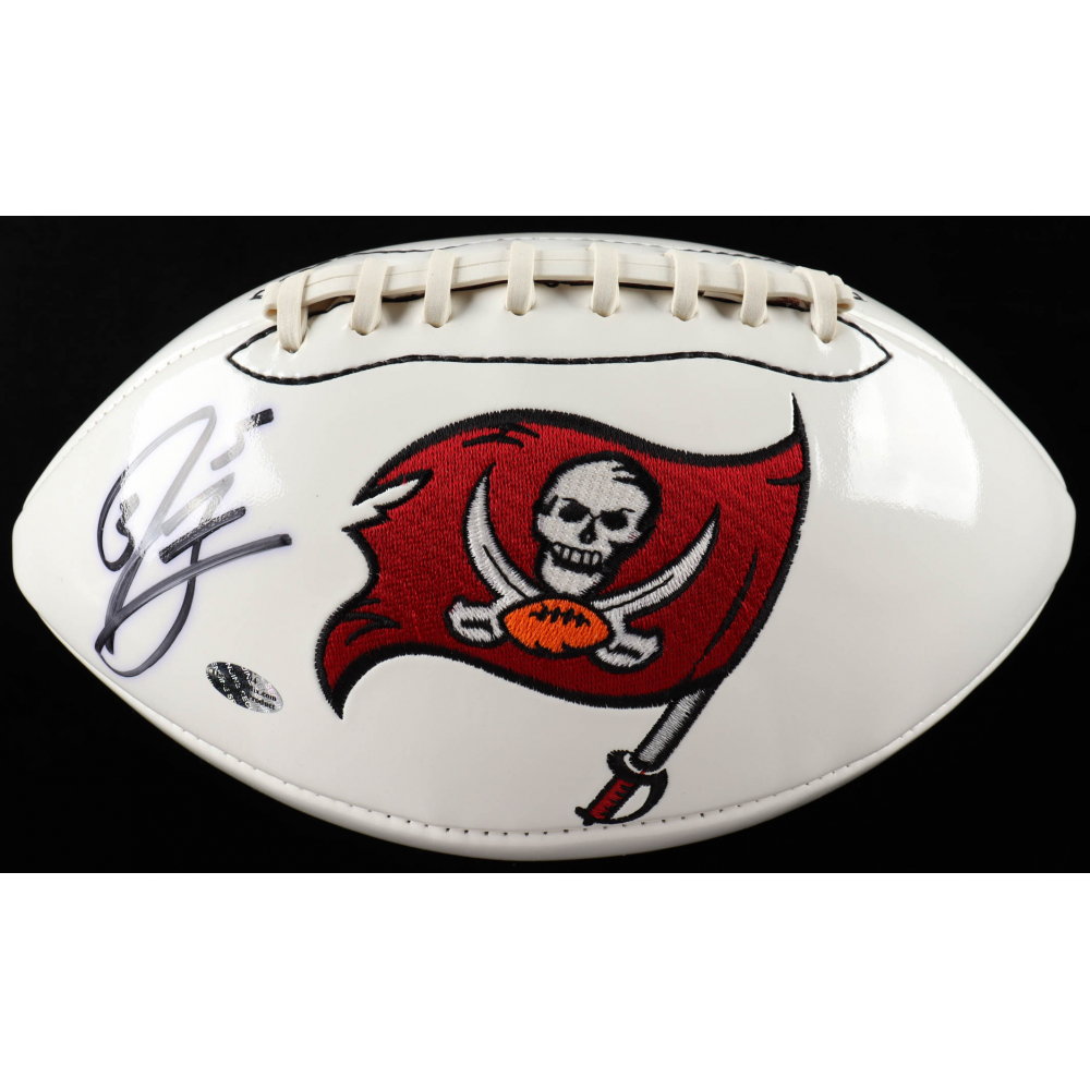 Josh Freeman Signed Buccaneers Logo Football (The Sport Mix COA ...