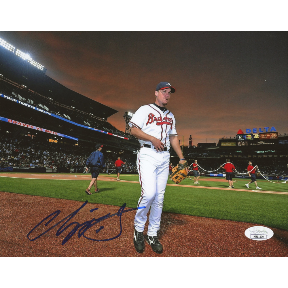 Chipper Jones Signed Braves 8x10 Photo (JSA COA) | Pristine Auction