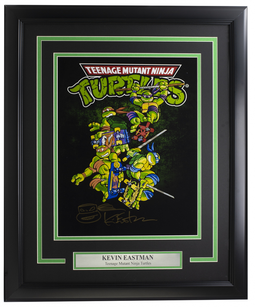 Kevin Eastman Signed "Teenage Mutant Ninja Turtles" 16x20 Custom Framed ...
