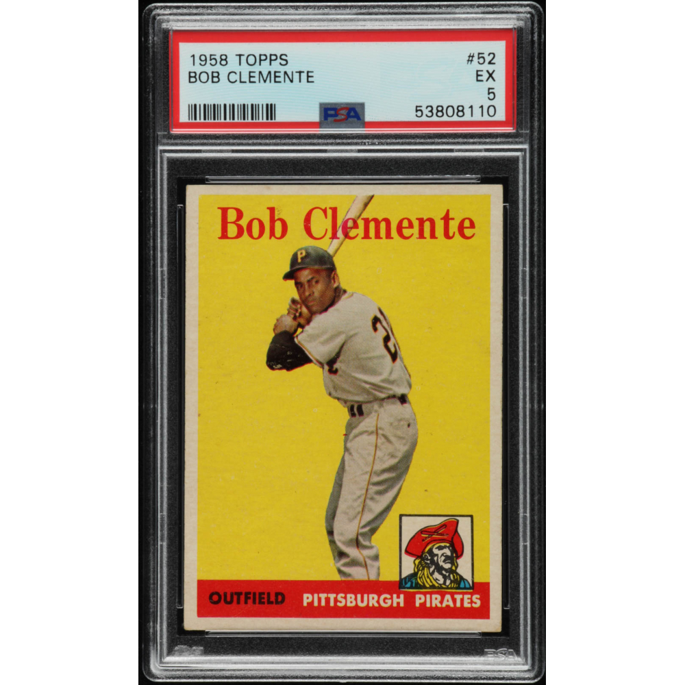 Roberto Clemente 1958 Topps #52A (PSA 5) | Pristine Auction