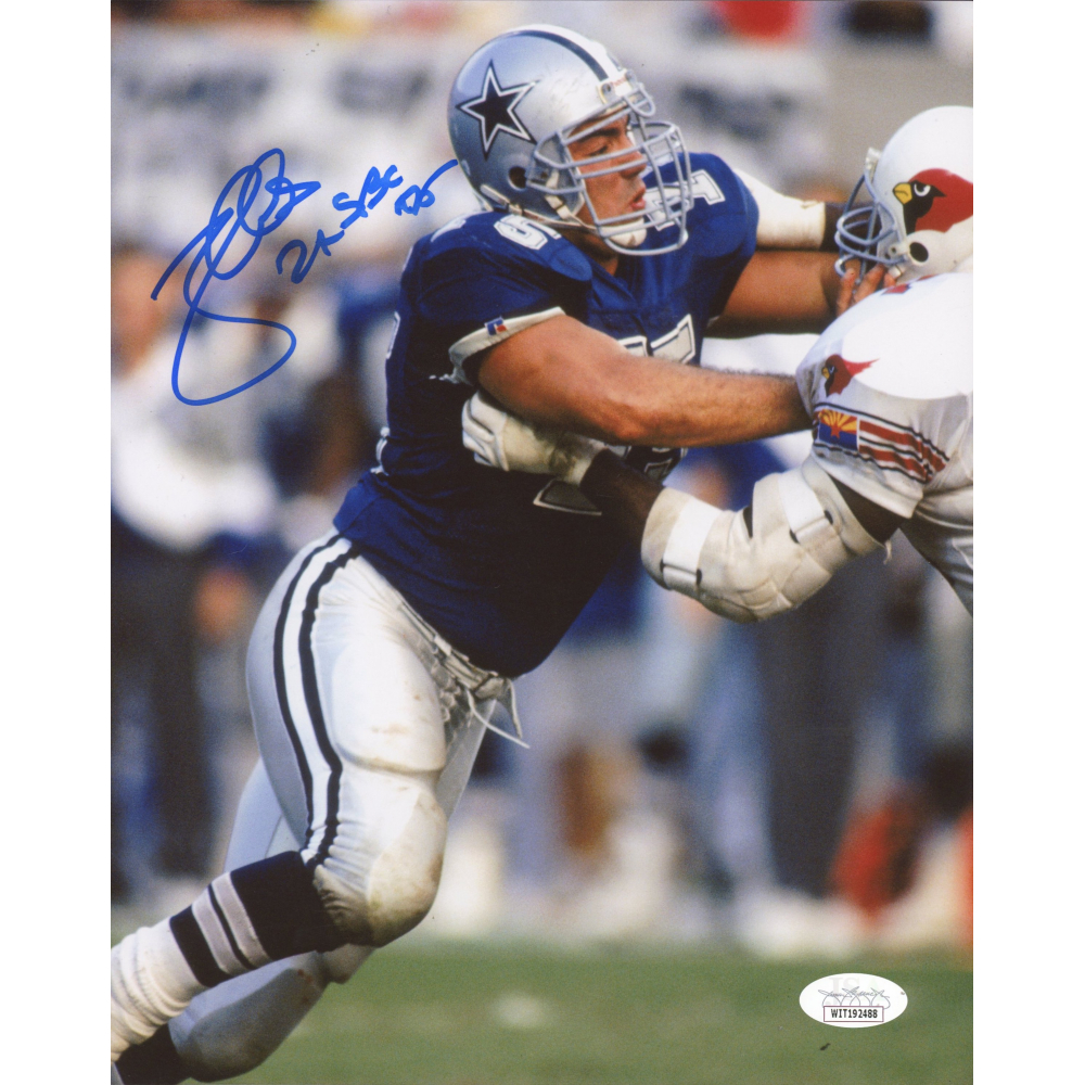 Jethro Pugh Signed Cowboys 8x10 Photo Inscribed "2x SBC" (JSA COA ...