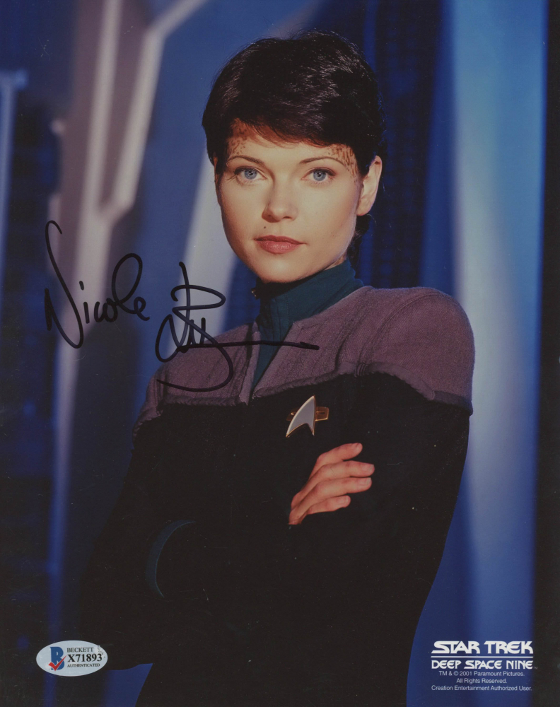 Nicole de Boer Signed "Star Trek: Deep Space Nine" 8x10 Photo (Beckett COA) | Pristine Auction