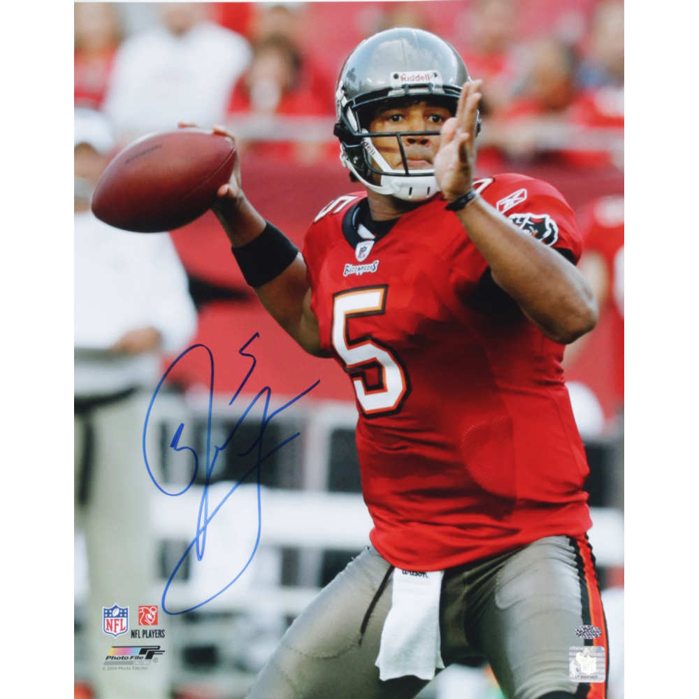 Josh Freeman Signed Buccaneers 16x20 Photo (The Sports Mix Hologram ...