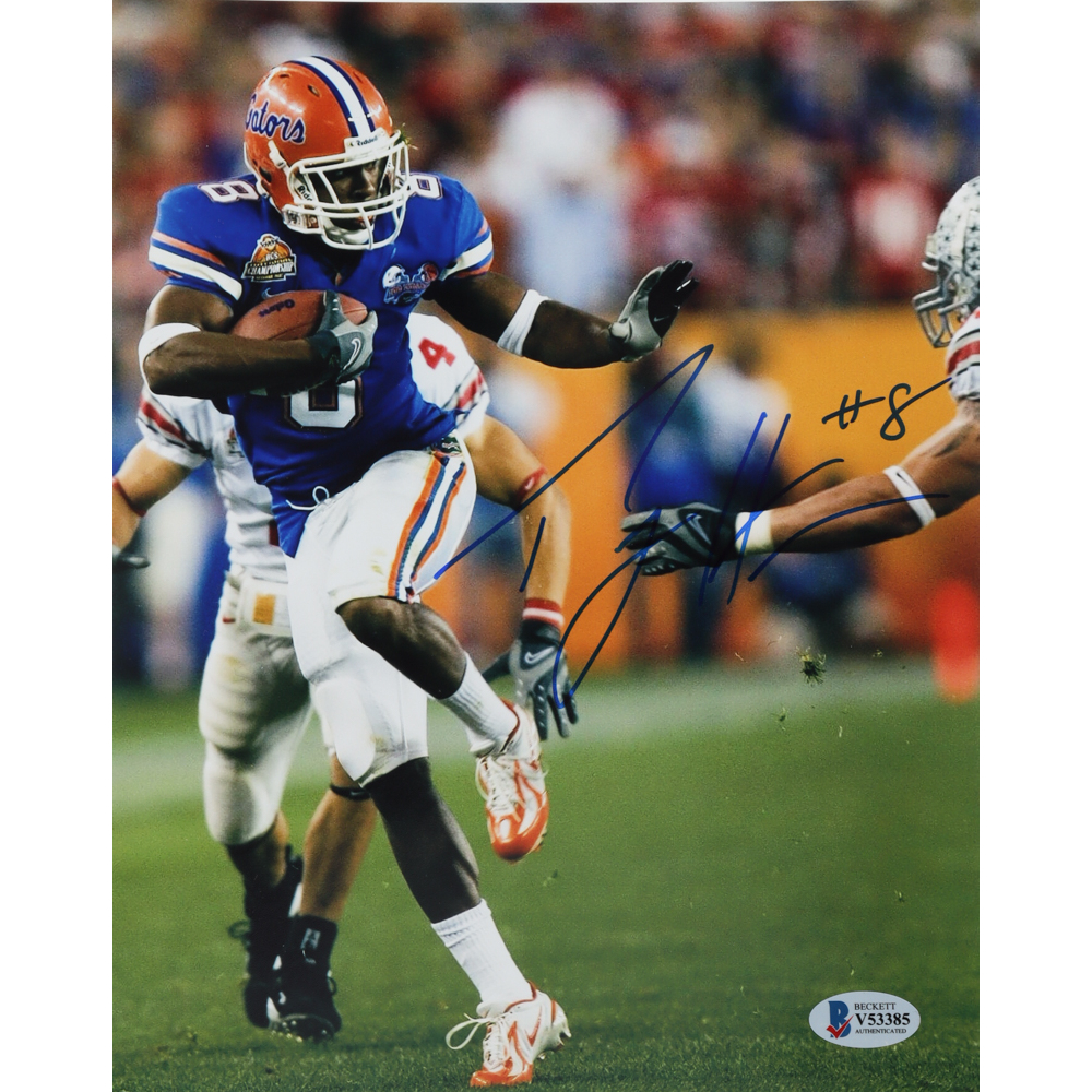 Percy Harvin Signed Florida Gators 8x10 Photo (Beckett) | Pristine Auction