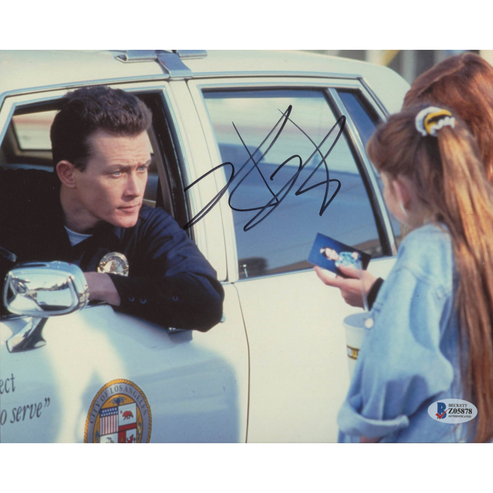 Robert Patrick Signed "Terminator 2: Judgement Day" 8x10 Photo (Beckett ...