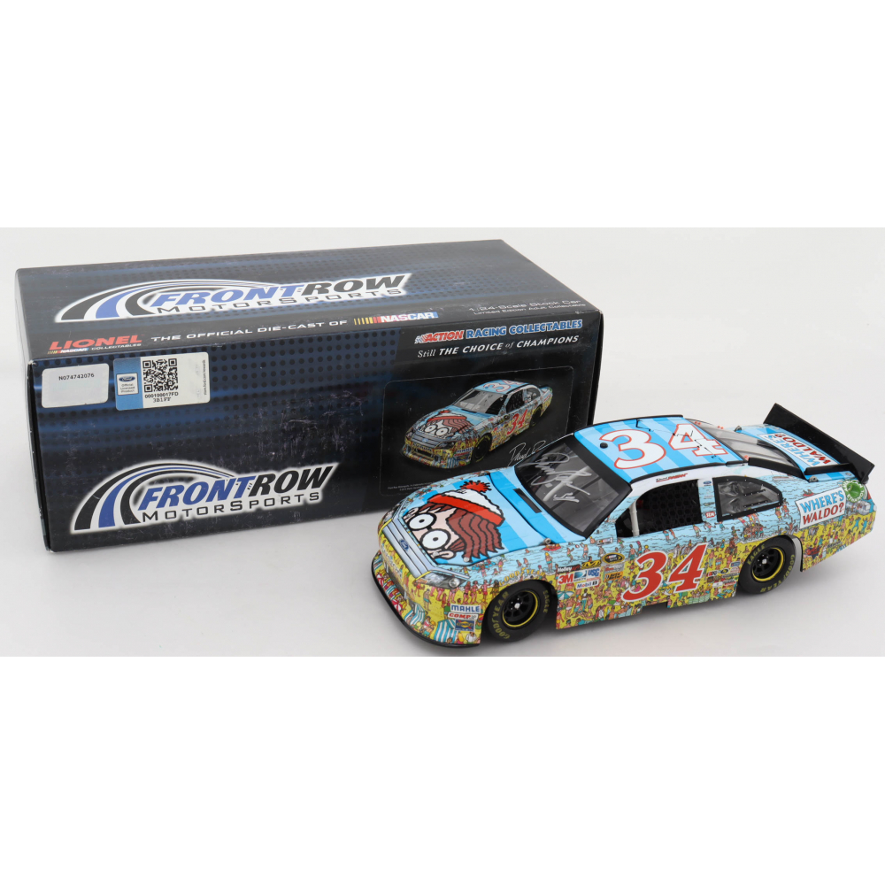 David Ragan Signed LE #34 "Where's Waldo?" 2012 Fusion 1:24 Scale Stock ...